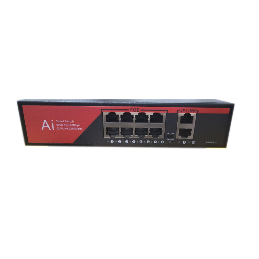SWITCH 10‐PORT 10/100/1000Mbps WITH 8‐PORT POE CNB-EF1010G — POE — Мир ...